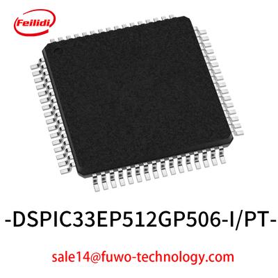 Microchip New and Original DSPIC33EP512GP506-I/PT in Stock IC TQFP64 22+ package